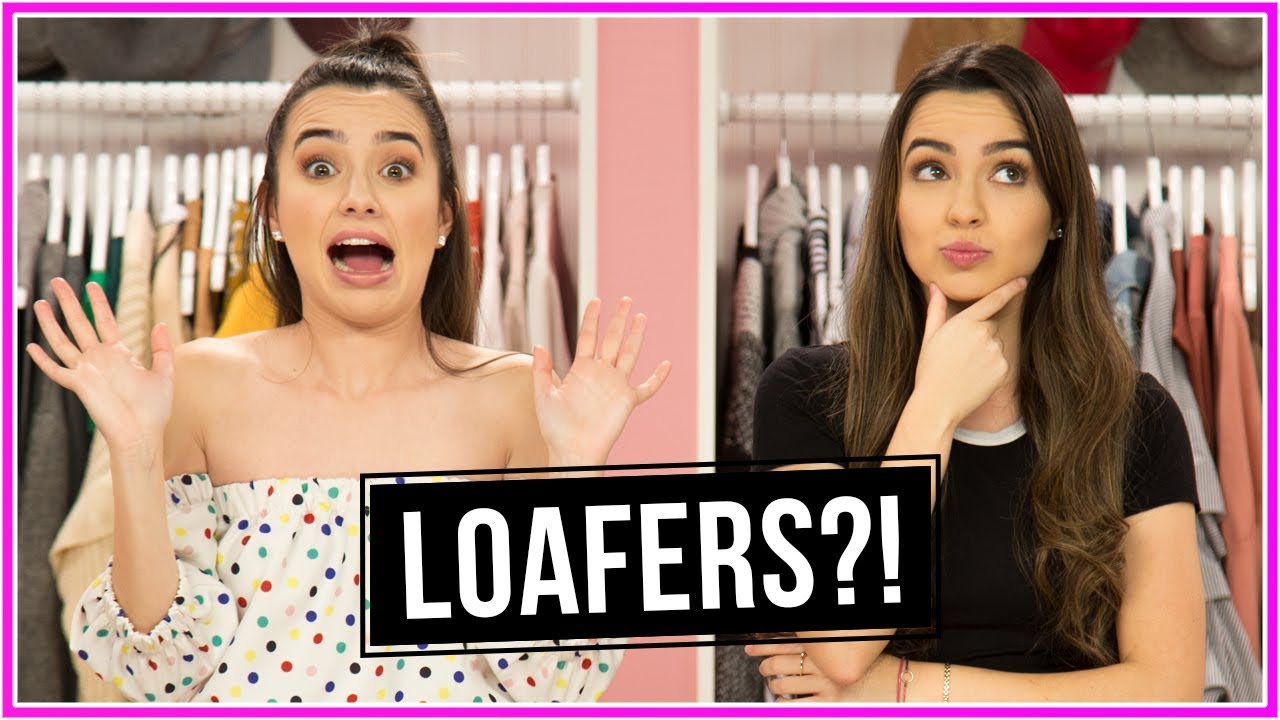 LOAFERS CHALLENGE!? | Closet Wars w/ Merrell Twins - YouTube