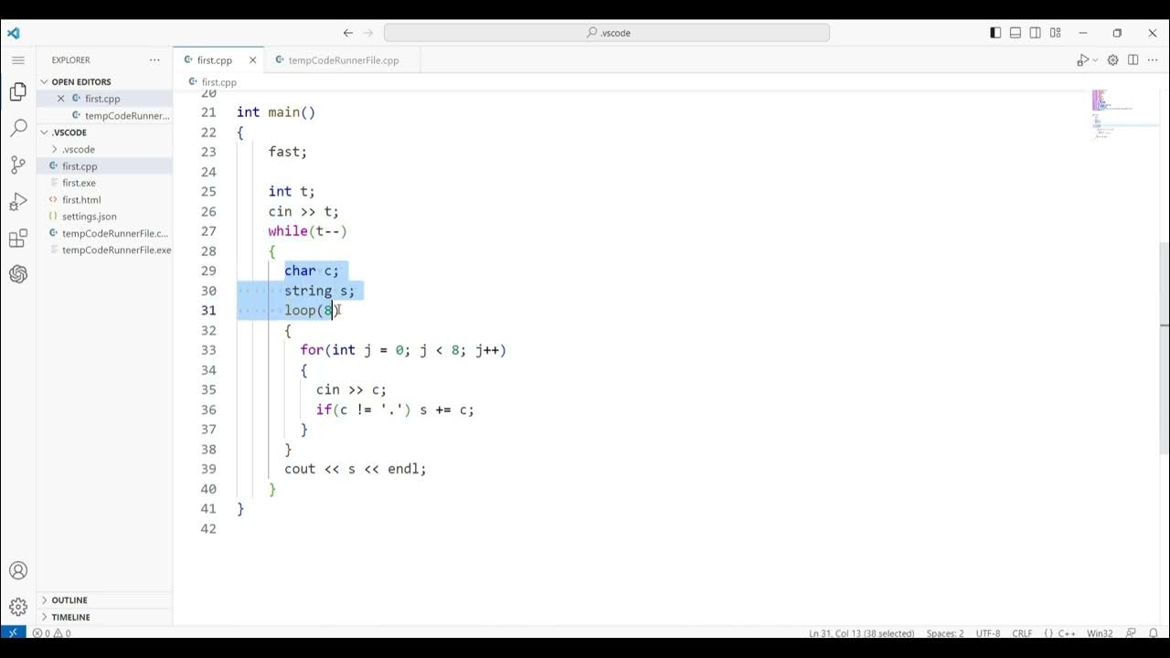 C. Word on the Paper | Codeforces Round 886 (Div. 4) | Codeforces solution - YouTube