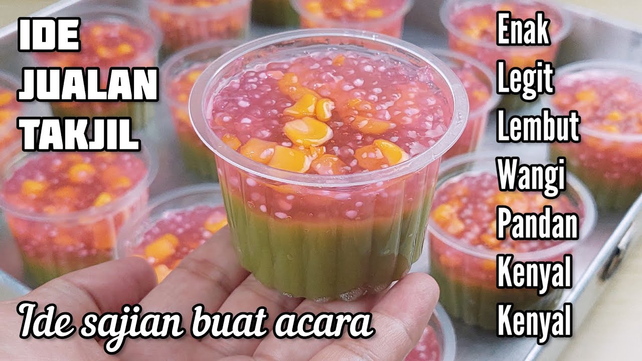 Ide Takjil Untuk Buka Puasa Enak Legit Lembut Wangi Dan Creamy - YouTube