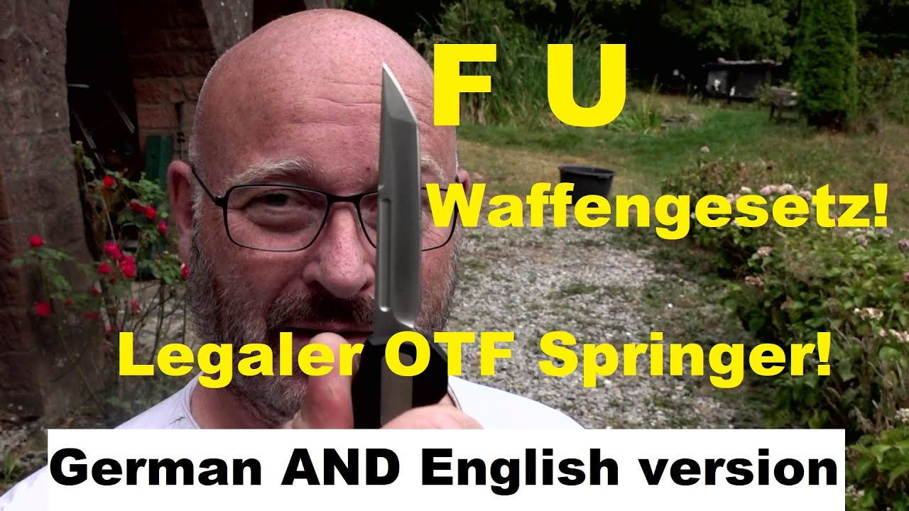 Nach 50 Jahren Verbot: "Out The Front" Springmesser wieder legal! - YouTube