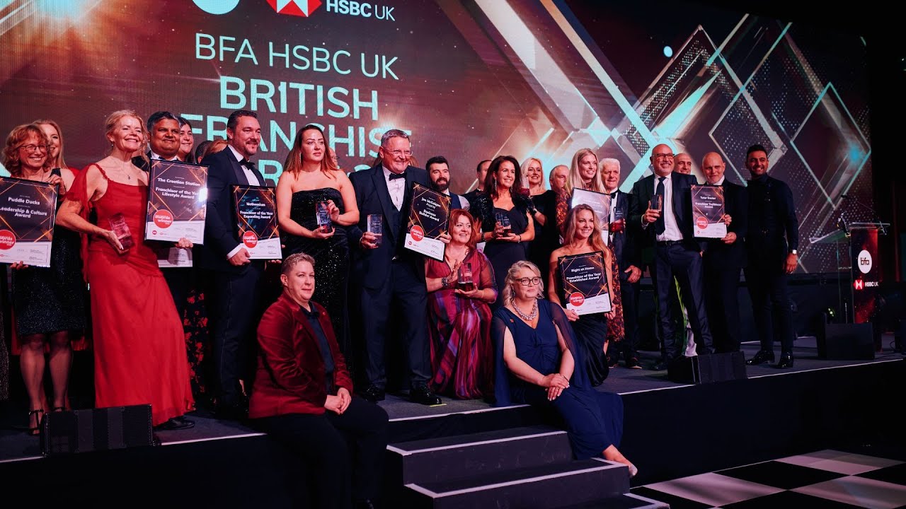 The BFA HSBC UK British Franchise Awards 2024 - Highlights - YouTube