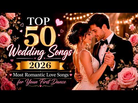 Top 50 Wedding Songs 2026 💕 Most Romantic Love Songs for Your First Dance