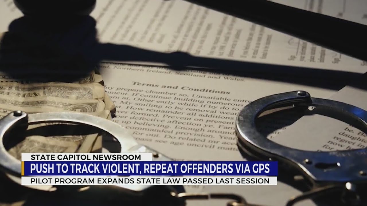 Push to track violent, repeat offenders via GPS - YouTube