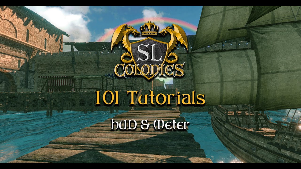 [SLC] Tutorials - HUD & Meter |::| Second Life Roleplay - YouTube