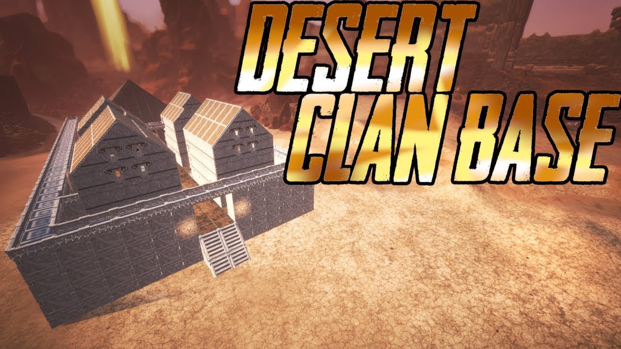 Conan Exiles: Desert Clan Base Build Guide - YouTube