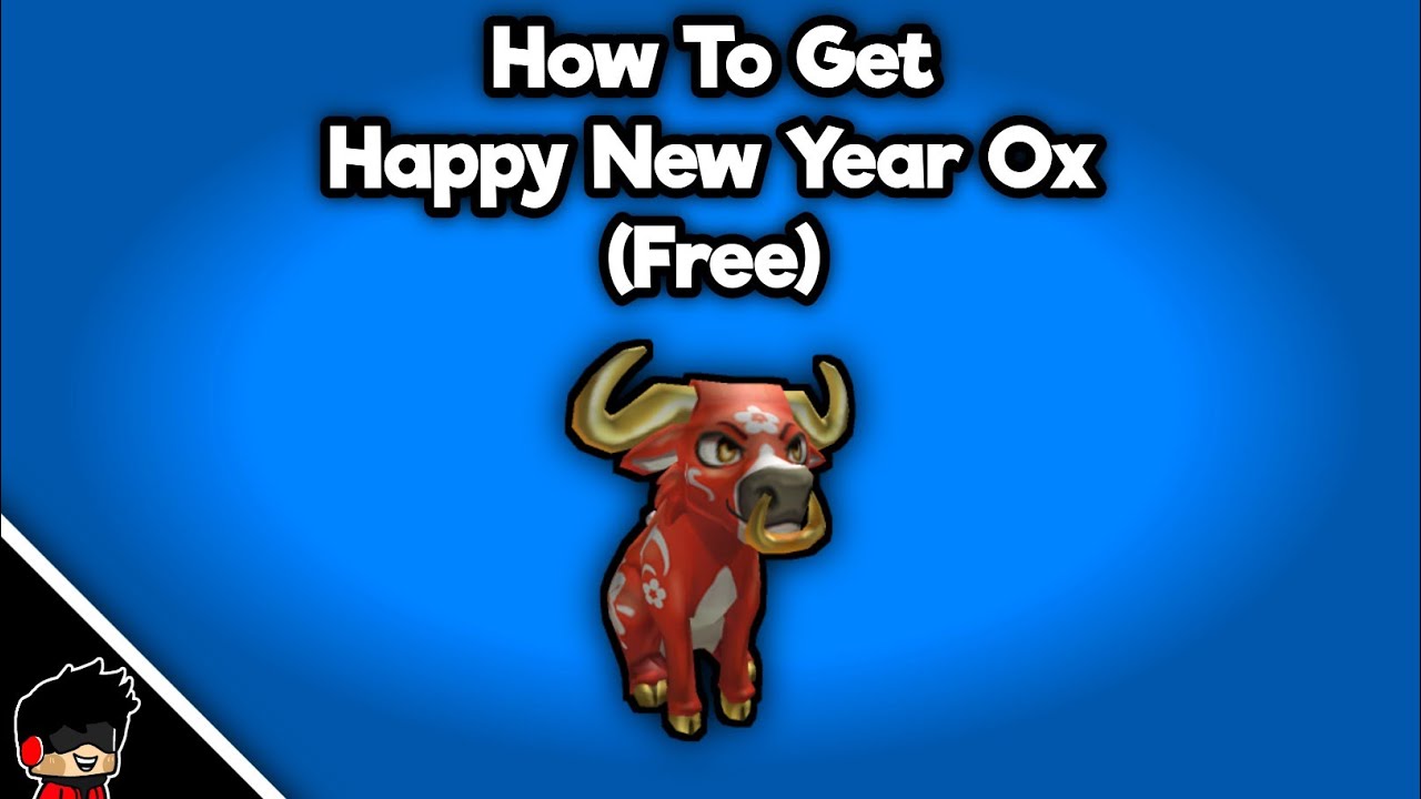 [FREE ITEM] How To Get Happy New Year Ox | Roblox - YouTube