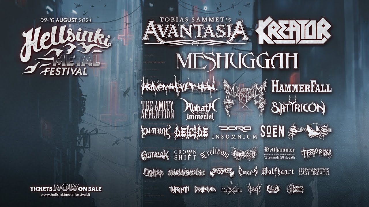 Hellsinki Metal Festival 2024 - Final artist announcement - YouTube