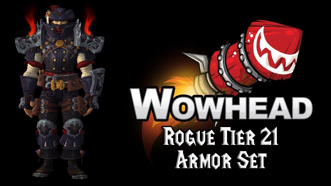 Rogue Tier 21 Armor Set - Regalia of the Dashing Scoundrel - YouTube