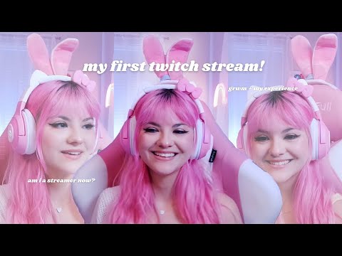 i streamed on twitch for the first time :D - YouTube
