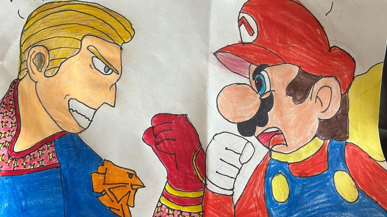 Mario VS Homelander - Who Will Actually Win - YouTube
