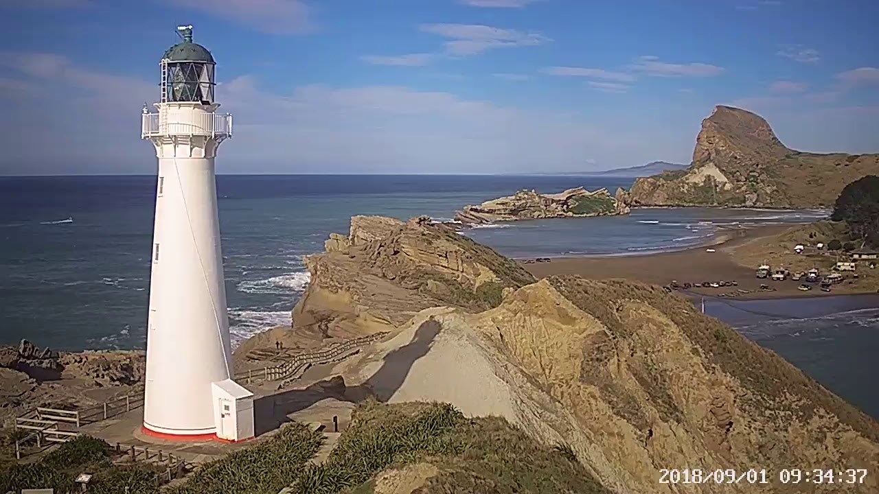 Castlepoint Lighthouse Live Stream - YouTube