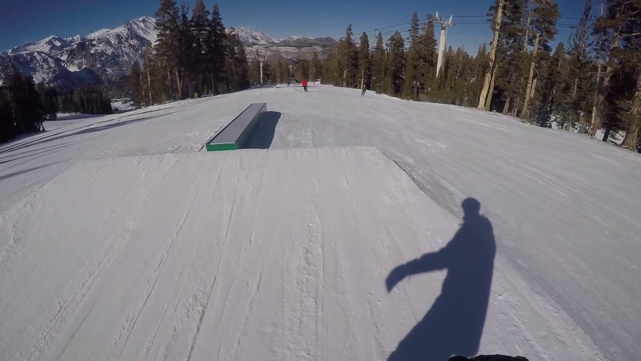 Snowboarding at June Mountain CA! - YouTube
