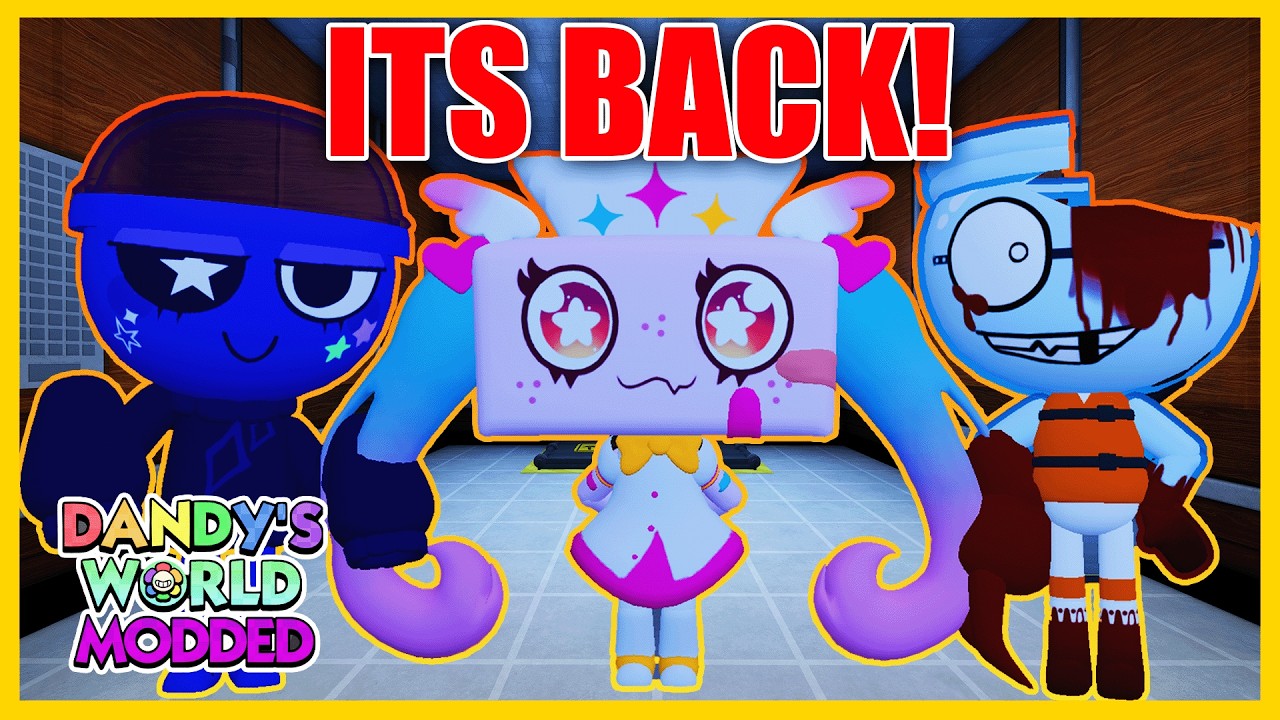 Dandy's World Modded Is BACK! ( Dandy World News & DRAMA ) - YouTube