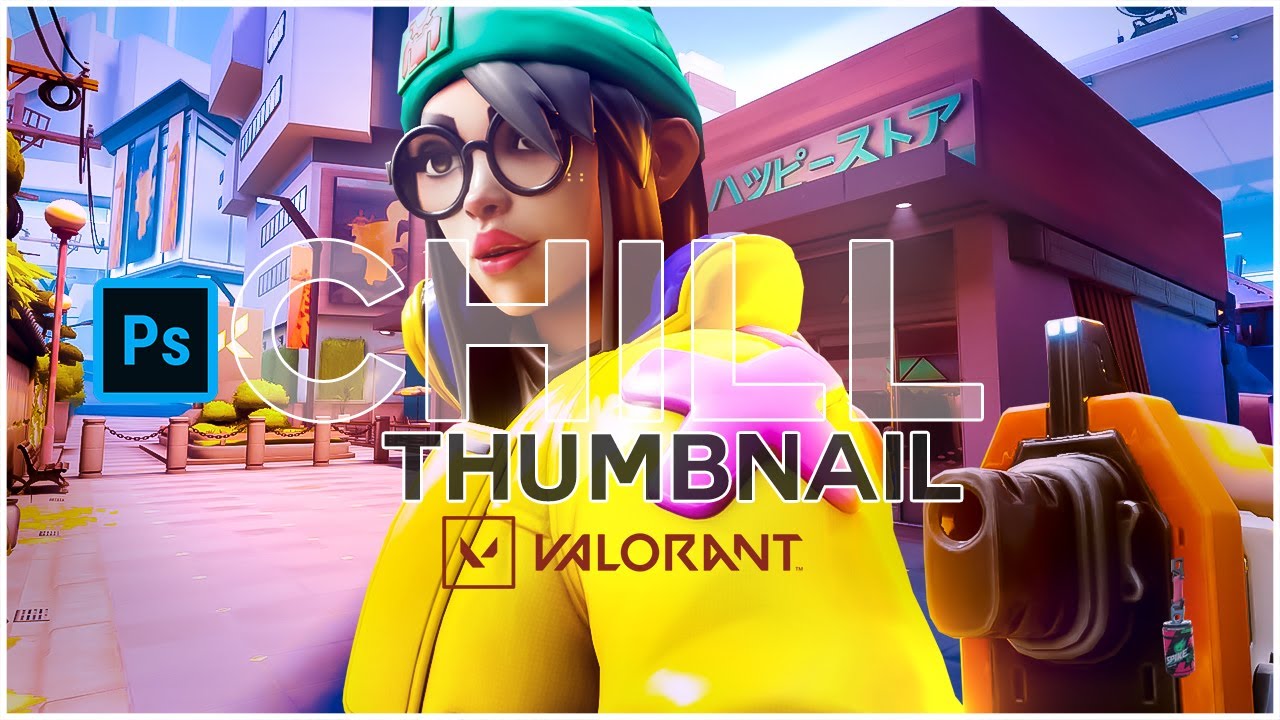 How to make VALORANT MONTAGE THUMBNAILS FREE [photoshop2023] - YouTube