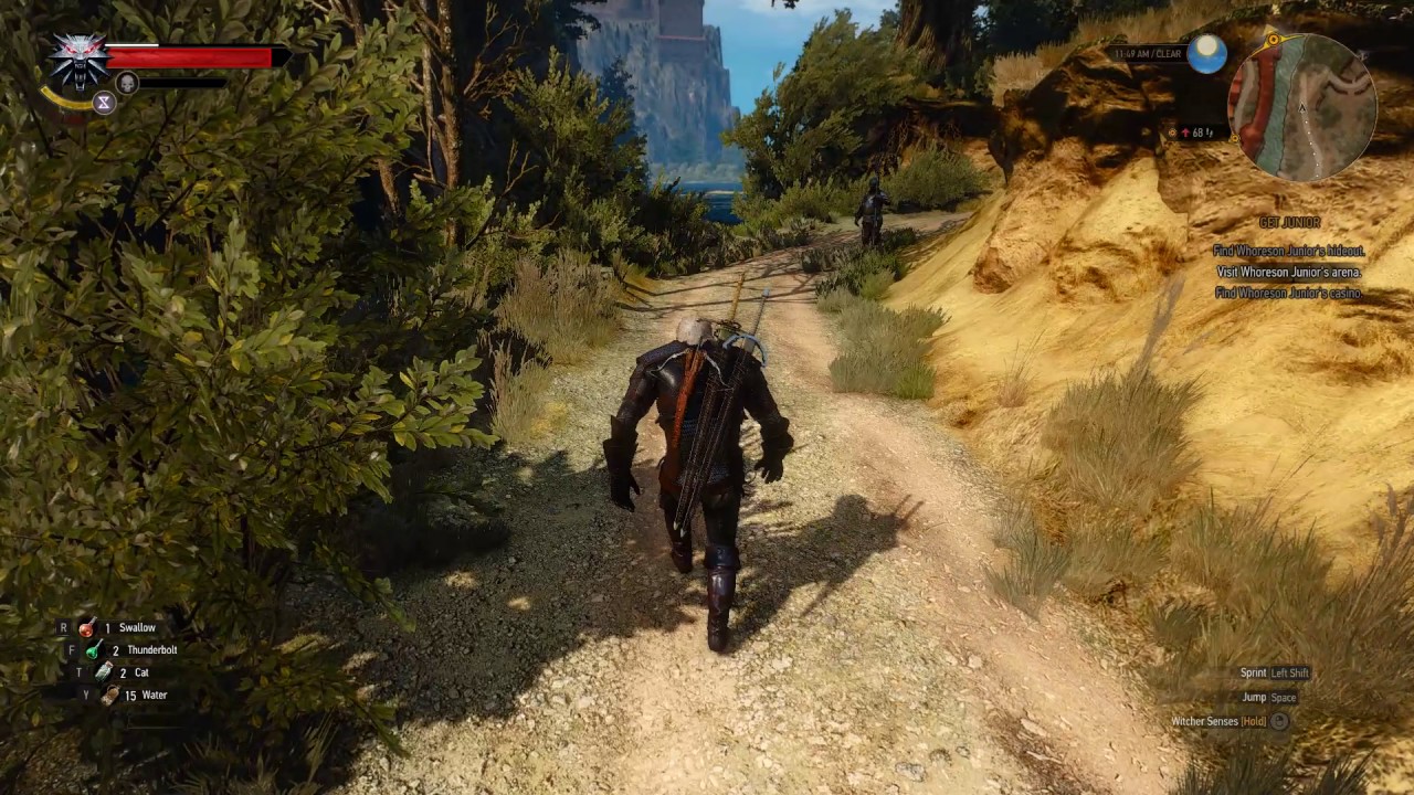 The Witcher 3 GTX 1080 artifacts, flickering, and glitching - YouTube