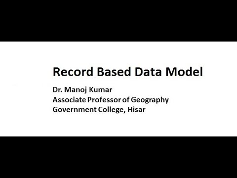 Record Base Data Model - YouTube