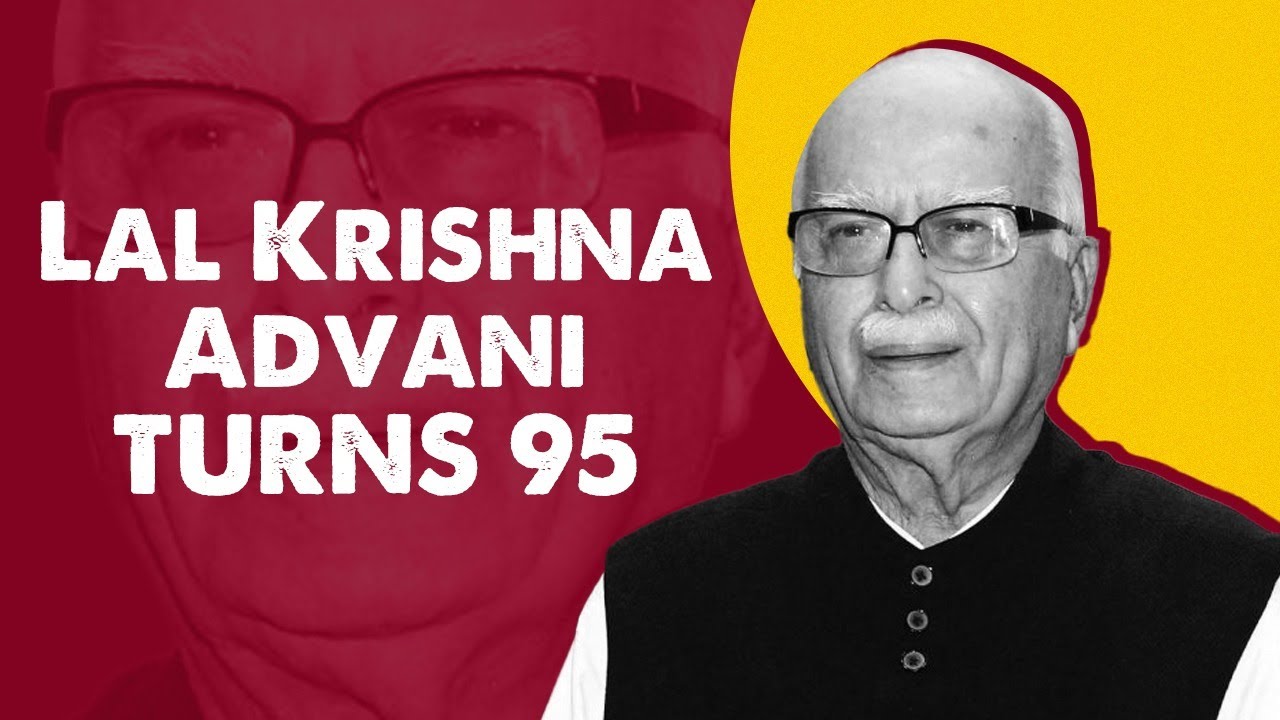 Lal Krishna Advani Turns 95, A biography in Pictures - YouTube
