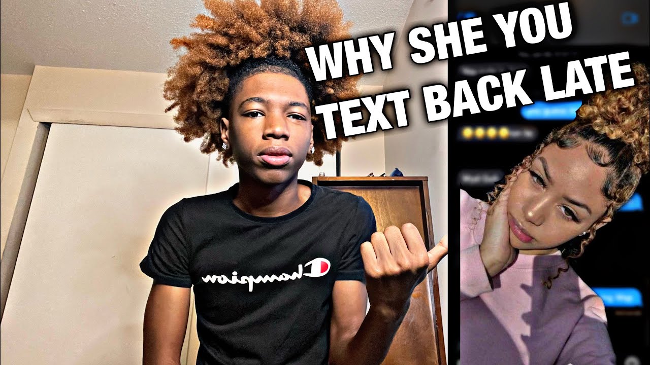 The Reason Your Crush Or Any Girl Is Texting You Back Late - YouTube