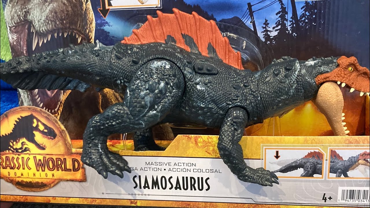 Jurassic world dinos Siamosarus - YouTube