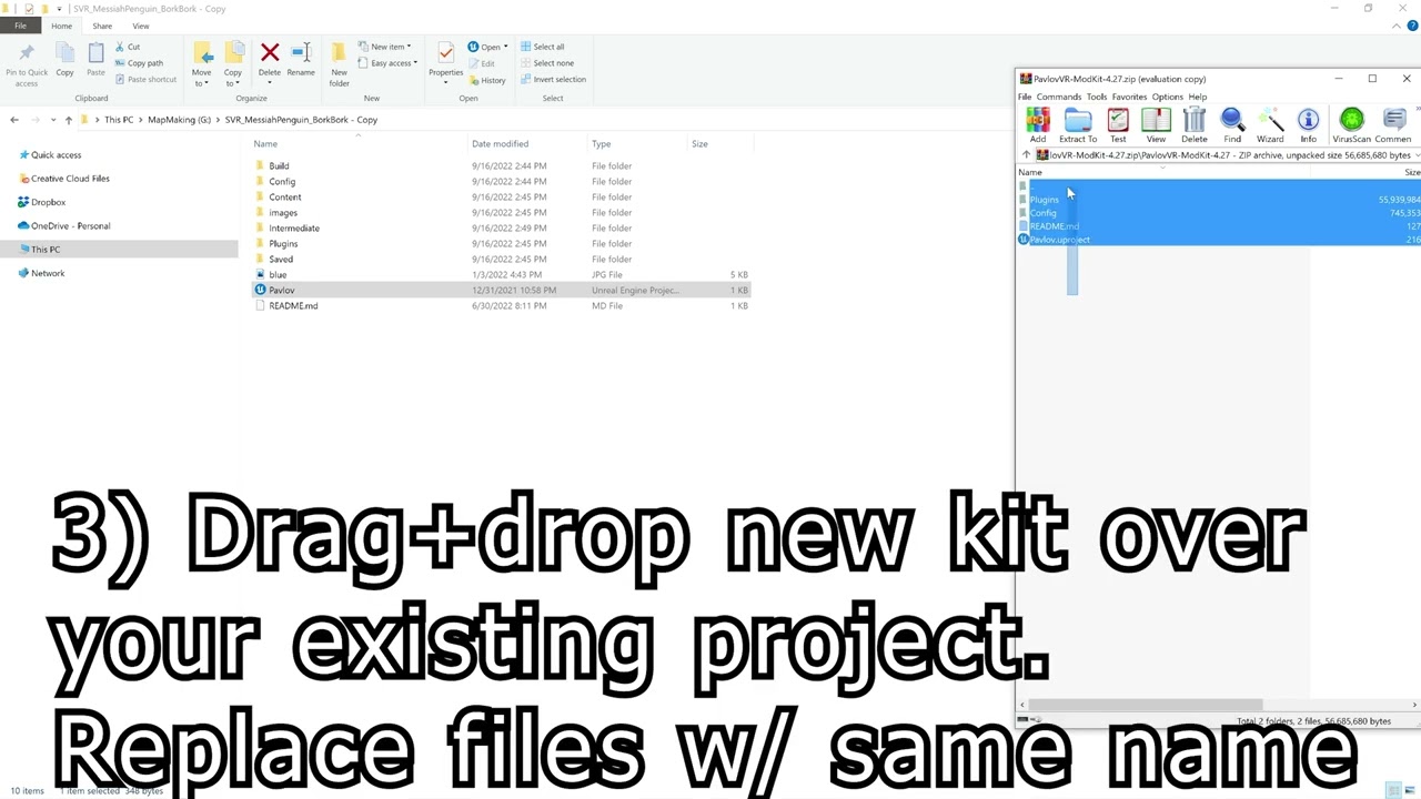 How to Update Pavlov VR Maps to the newest modkit - YouTube