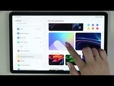 LENOVO Tab K11 Plus - Kendi Fotoğrafı Duvar Kağıdı Olarak Ayarlama