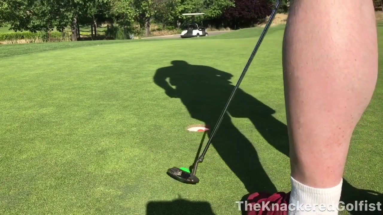 Experiment with Left Handed Side Saddle putting - YouTube