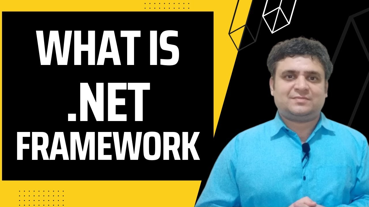 .NET framework intro | what is .NET framework in English - YouTube