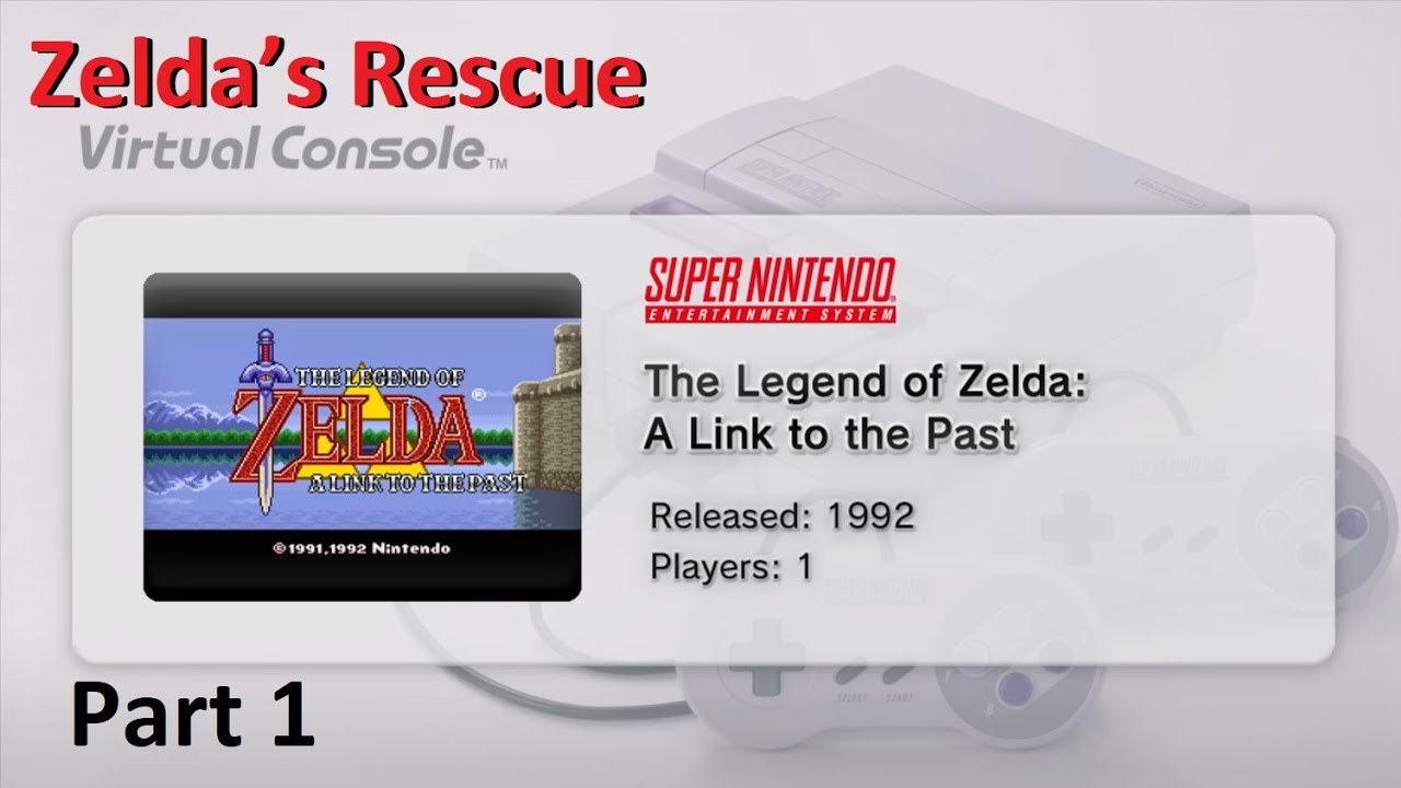 The Legend of Zelda: A Link To The Past - Zelda’s Rescue (Part 1) - YouTube