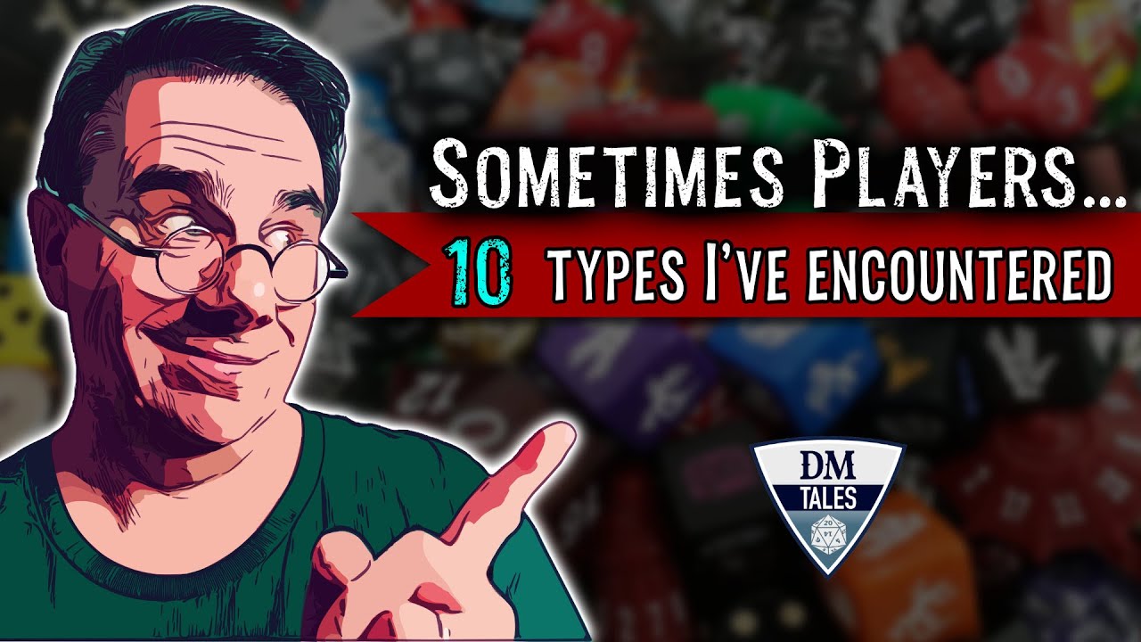 10 TTRPG Player Types - YouTube