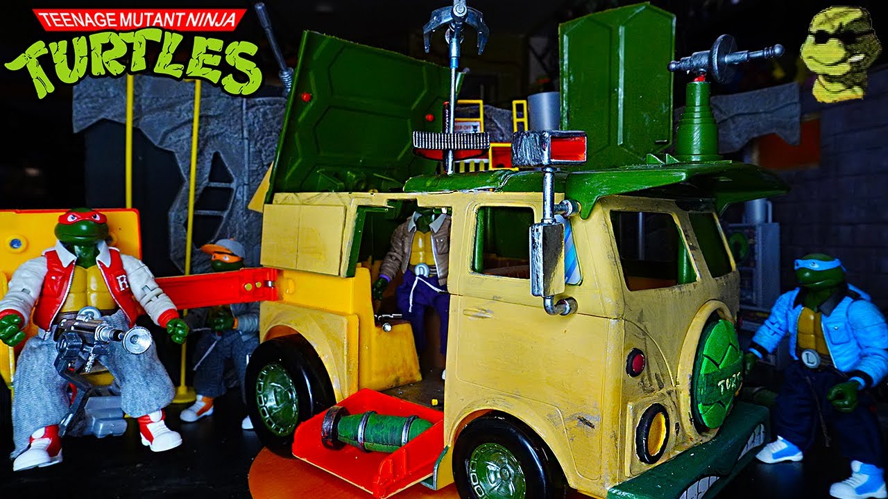 Making TMNT Party Wagon into 1987 Turtle Van - YouTube