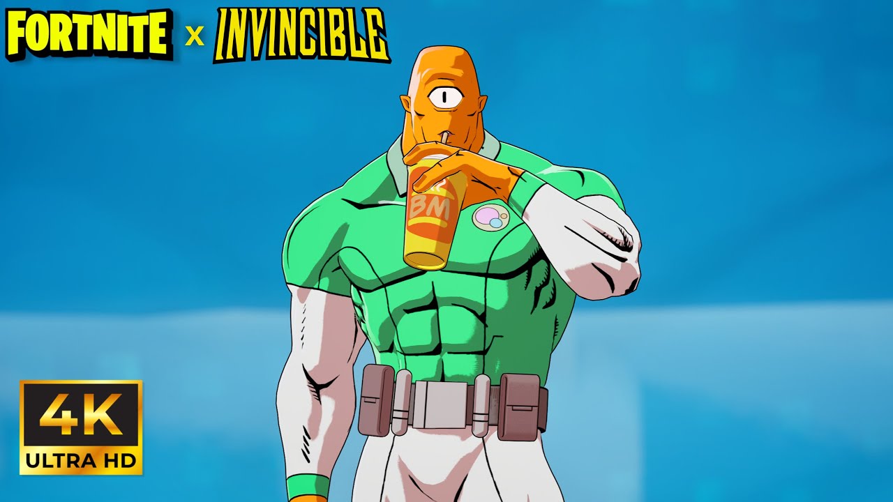Allen ULTRAWIDE Gameplay | FORTNITE x INVINCIBLE - YouTube