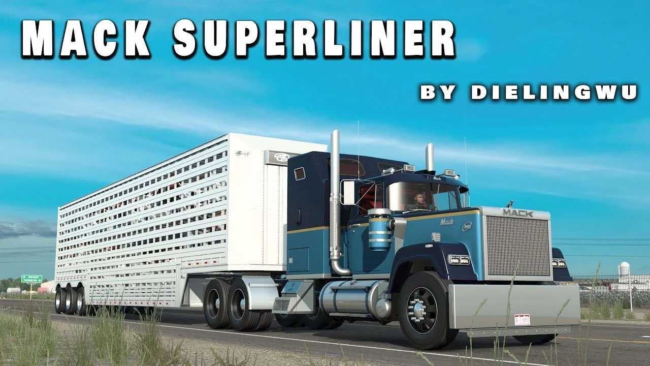 ATS - Mack Superliner Truck v2 1.2 ATS1.48 - YouTube