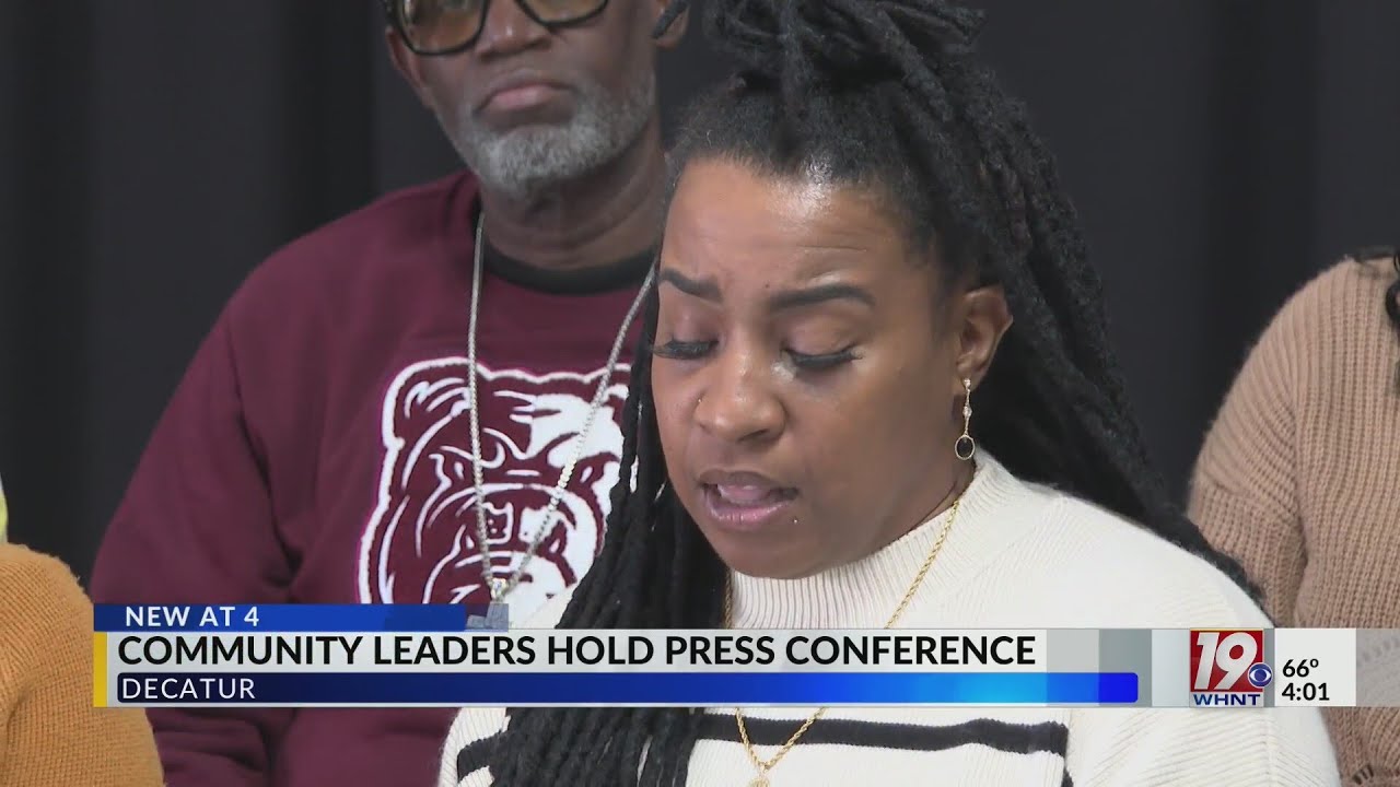 Decatur Community Leaders Hold Press Conference on Police Review | Jan ...