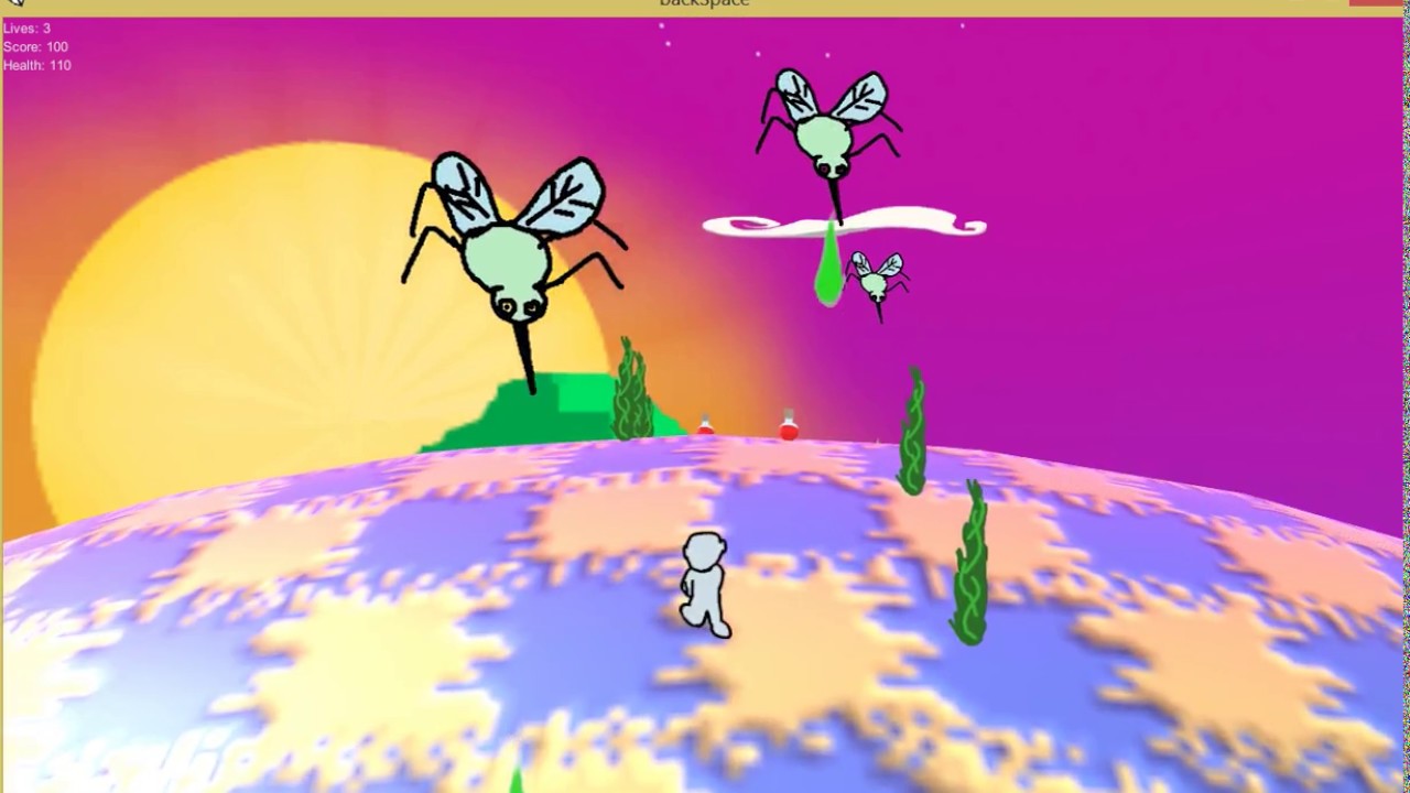 backSpace game - YouTube