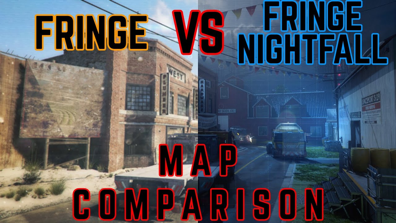 Fringe & Fringe Nightfall map Comparison // Black Ops 3 - YouTube