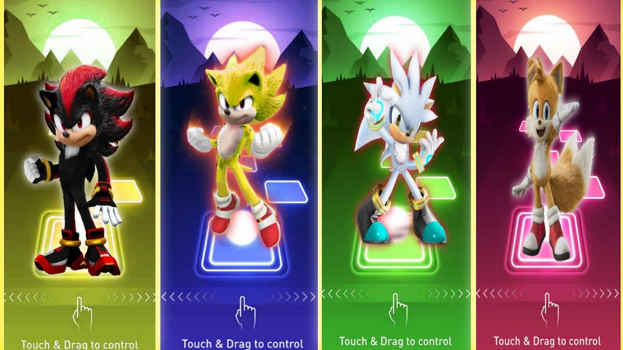 Paw Patrol - Shadow the Hedgehog 💙 Super Sonic gold ️ Sonic Silver 😍 ...