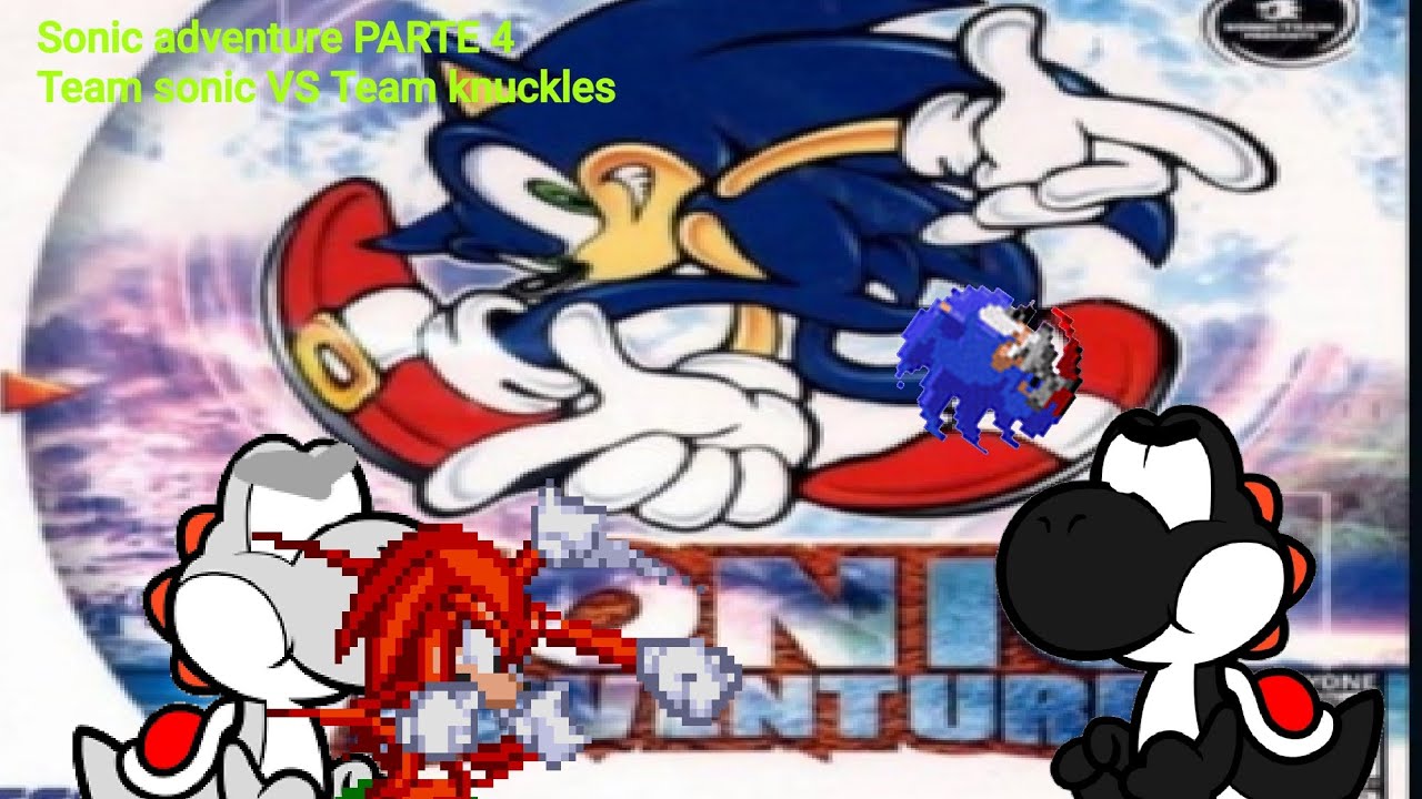 Sonic adventure 1 cooperativo/Shadow yoshi vs white yoshi, la confucion ...