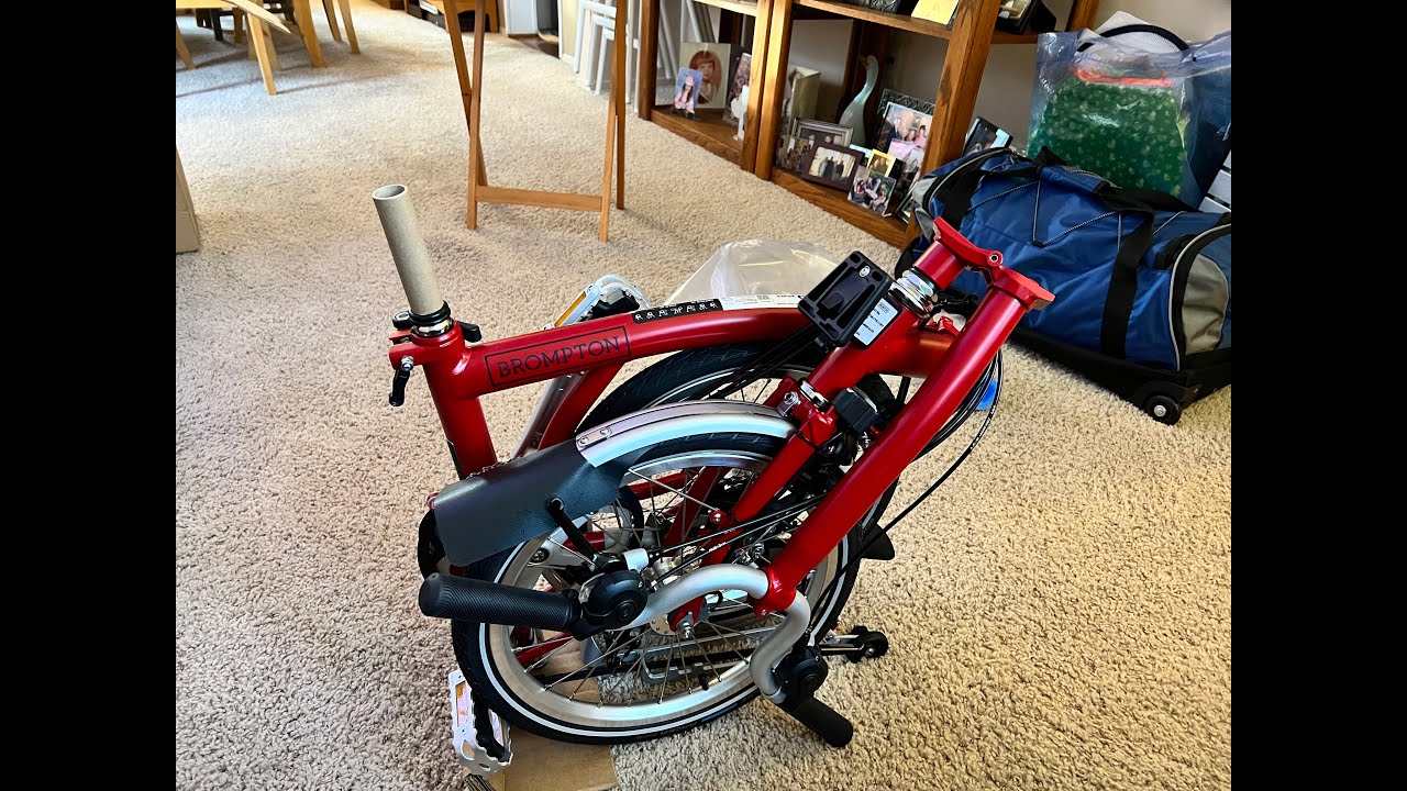 Brompton C Line Explore Unboxing Feb 23, 2022 - YouTube