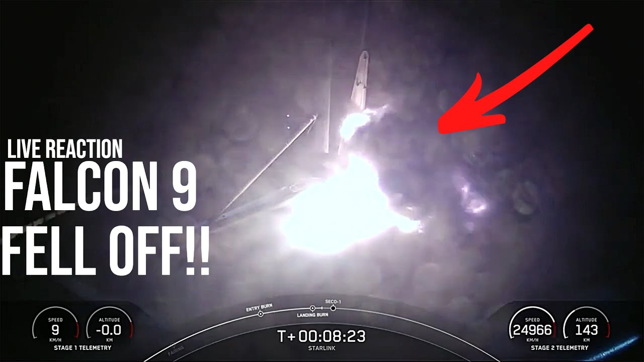 SpaceX Falcon 9 Booster - 1062 has tipped over ASOG failed (content ...