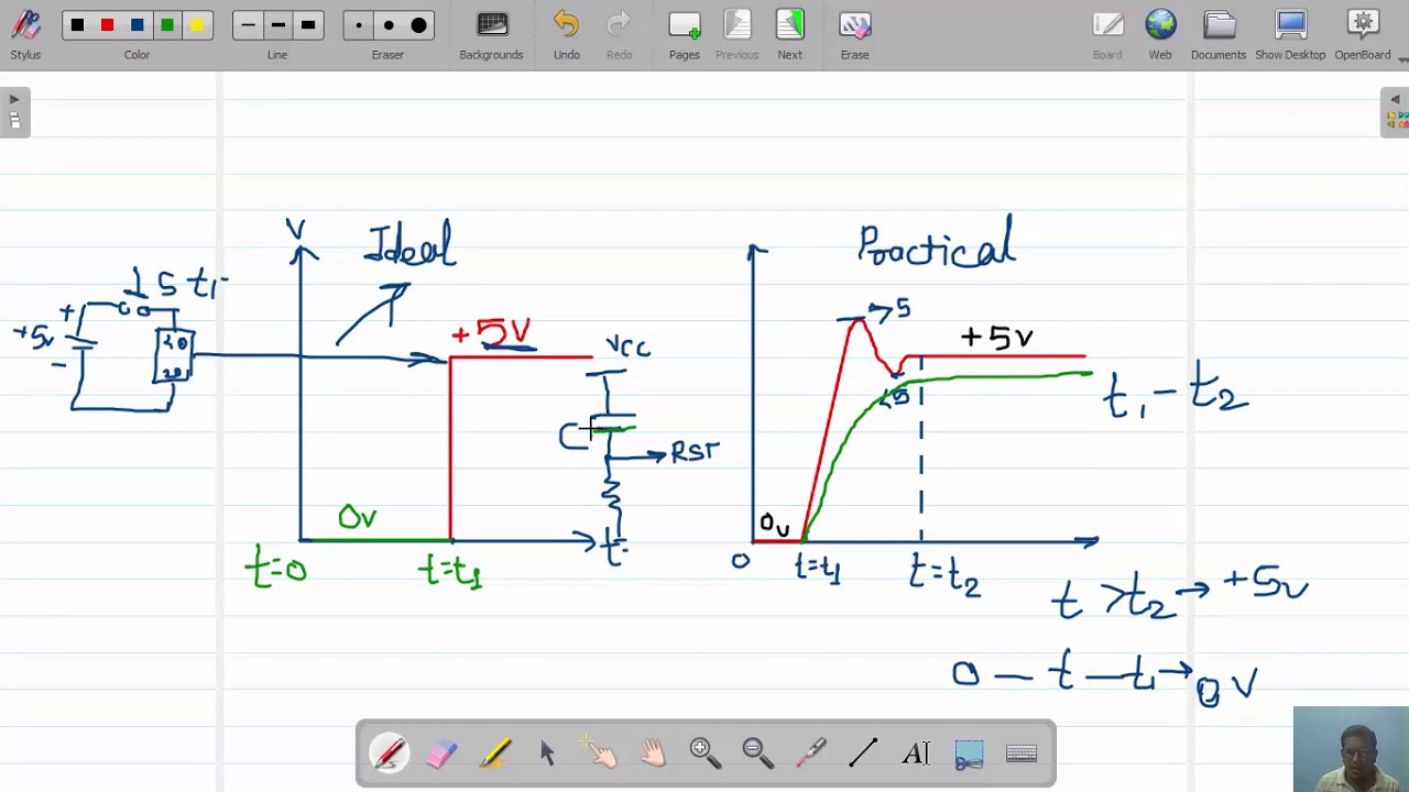 Part 12 Reset Circuit used for 8051 Microcontroller - YouTube