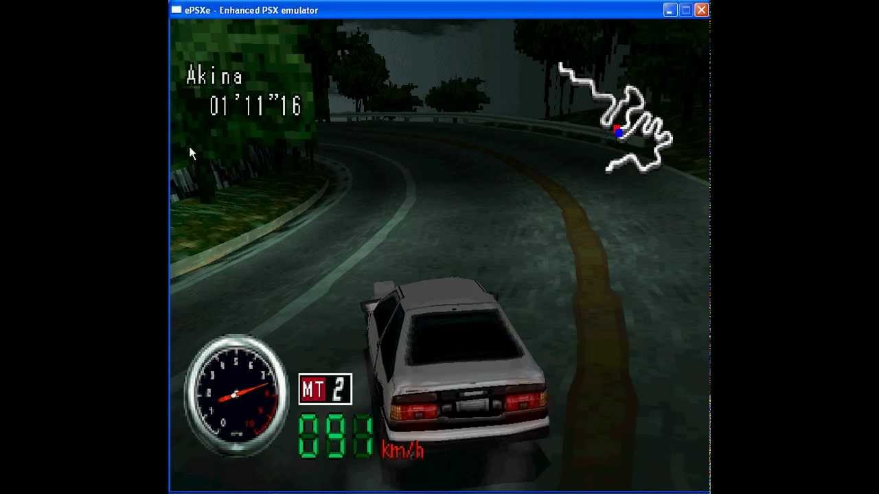 Initial D PS1 86 VS RX 7 FD3S - YouTube