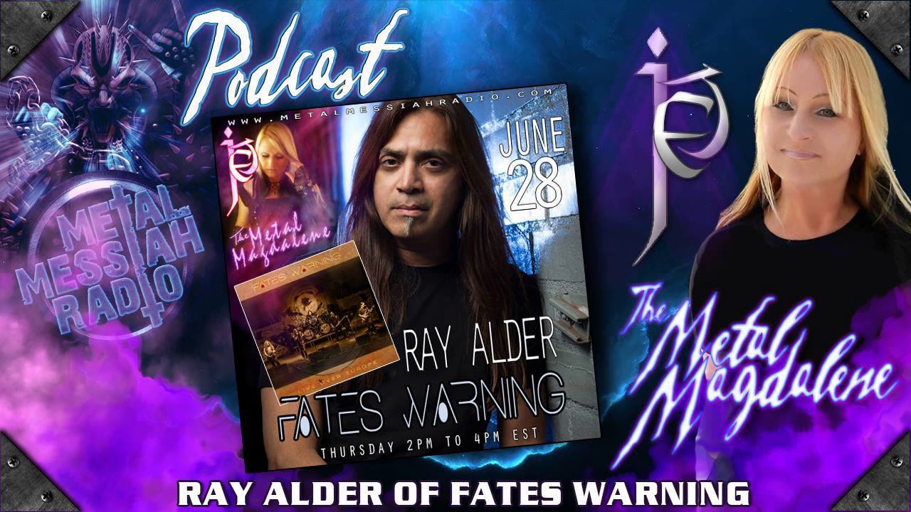 Ray Alder of Fates Warning interviewed on the Metal Magdalene with Jet ...