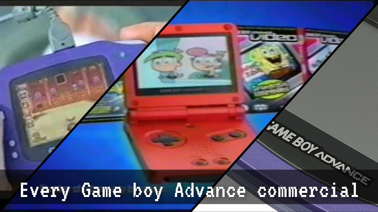 Complete Game boy Advance commercials compilation - YouTube
