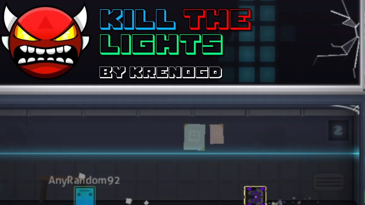 "KILL THE LIGHTS" By krenogd | Geometry Dash 2.2 - YouTube