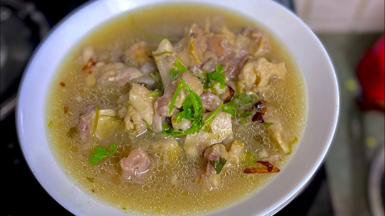 Easy and healthy mutton soup recipes | traditional style mutton soup |# ...
