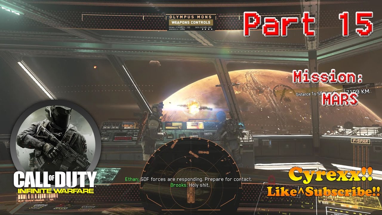 Call of Duty Infinite Warfare walkthrough Gameplay Part15 MARS (1080p ...