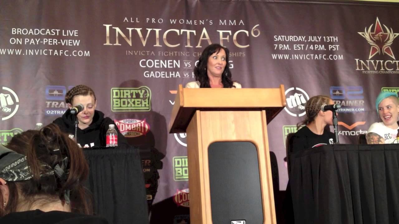 Invicta FC 6 Post Fight Press Conference Part 4 (Joanne Calderwood ...