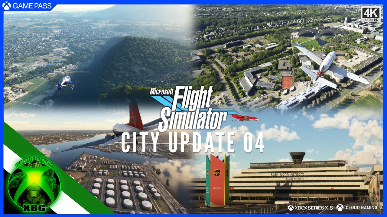 Microsoft Flight Simulator - City Update 04 Western Europe - YouTube