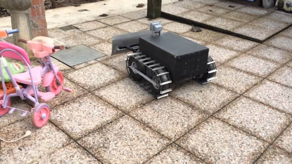 The open source Snow Plow Robot - YouTube