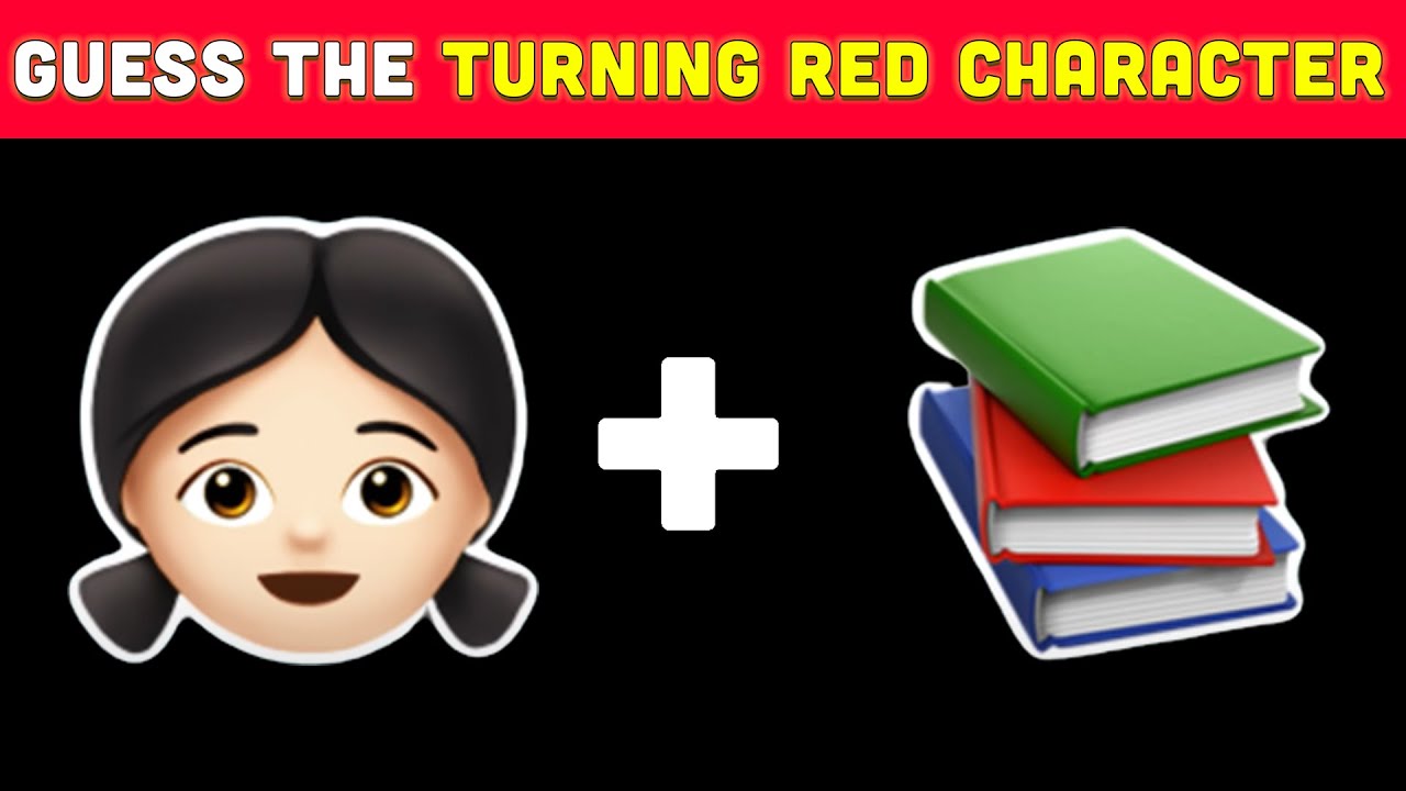 Can You Guess the Turning Red Character by the Emojis? - YouTube